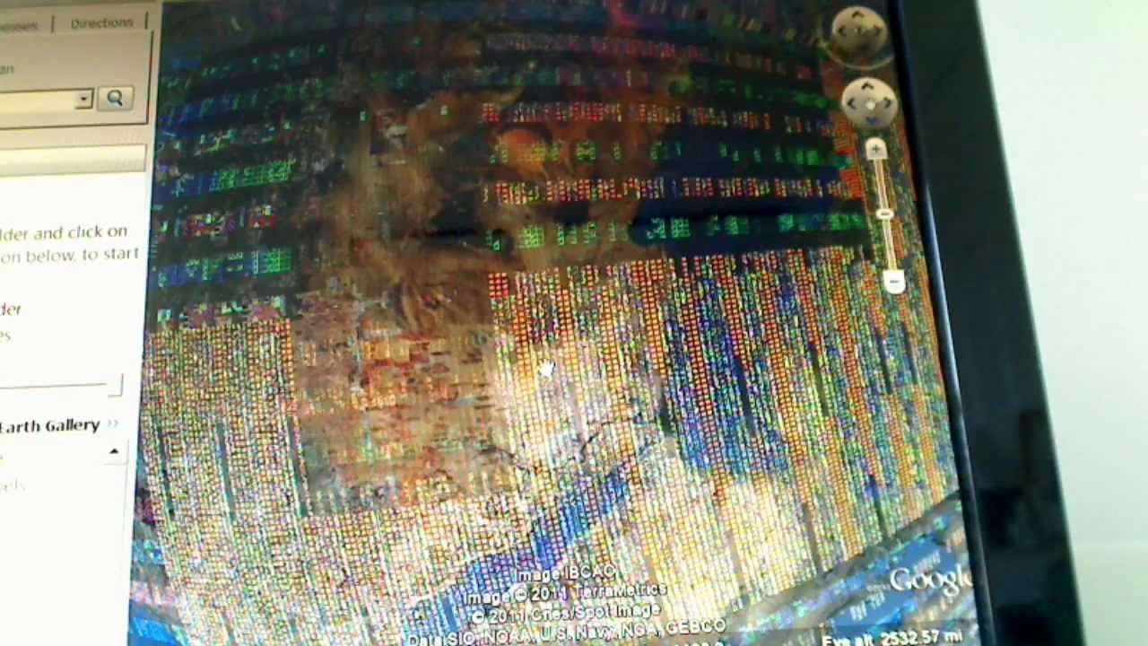 Google Earth Glitches - YouTube