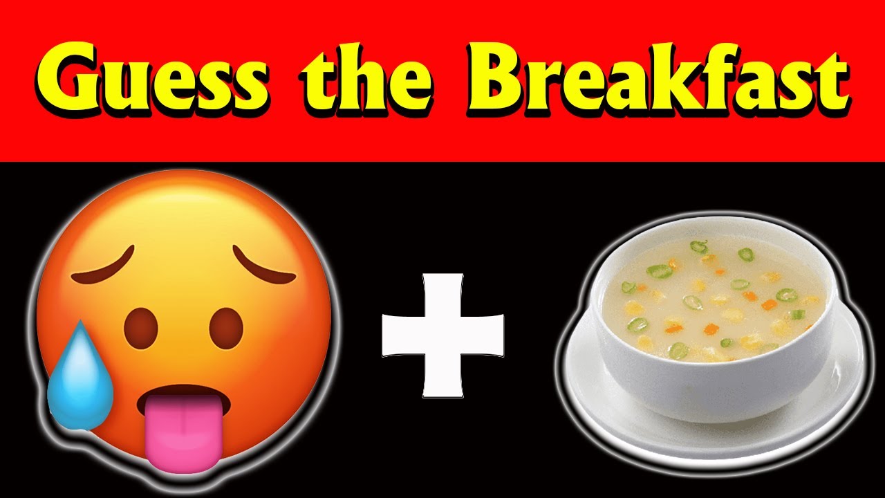 Guess the Breakfast by Emoji? - YouTube