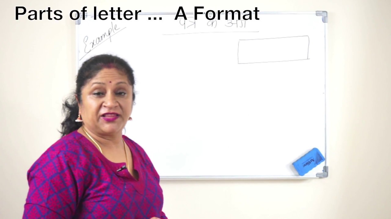 Formal and informal letters, Hindi letter writing tutorial . - YouTube