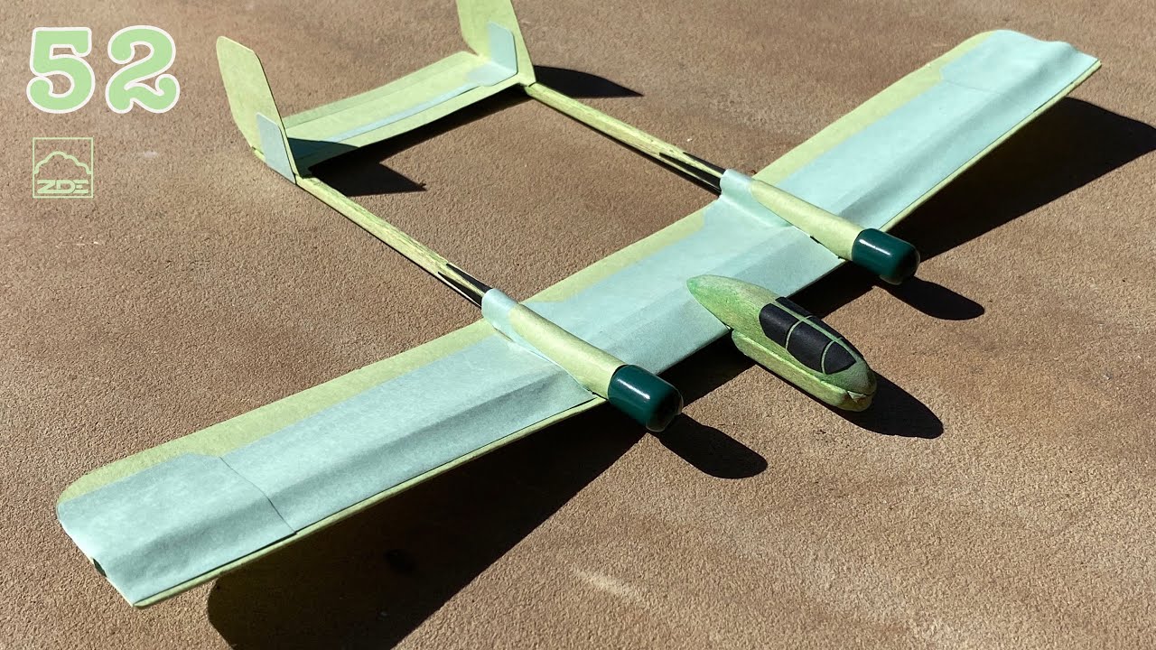 Twin-Boom Glider & Zip Line Camera (episode 52) - YouTube