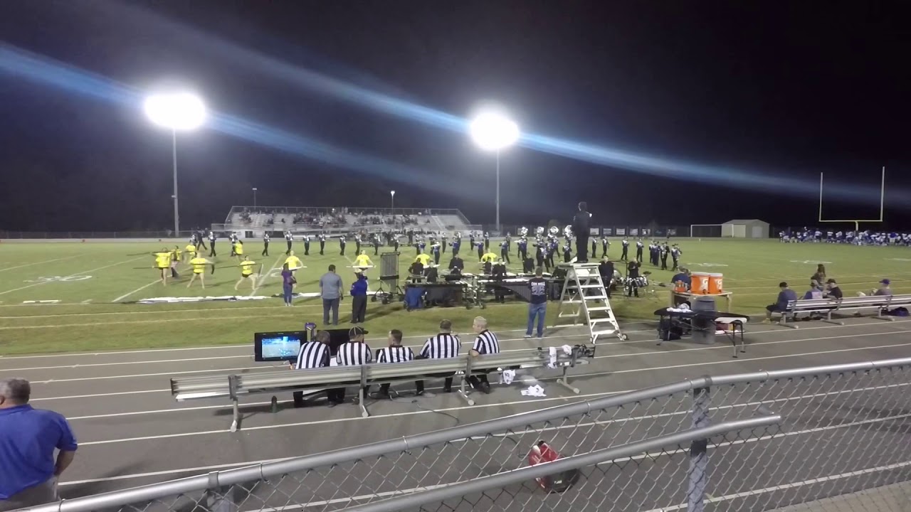 Cox Mill high school half time band performance. - YouTube