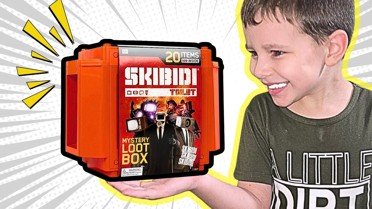Skibidi Toilet GIANT Mystery Loot Box Opening + Skibidi Toilet FunkPop ...