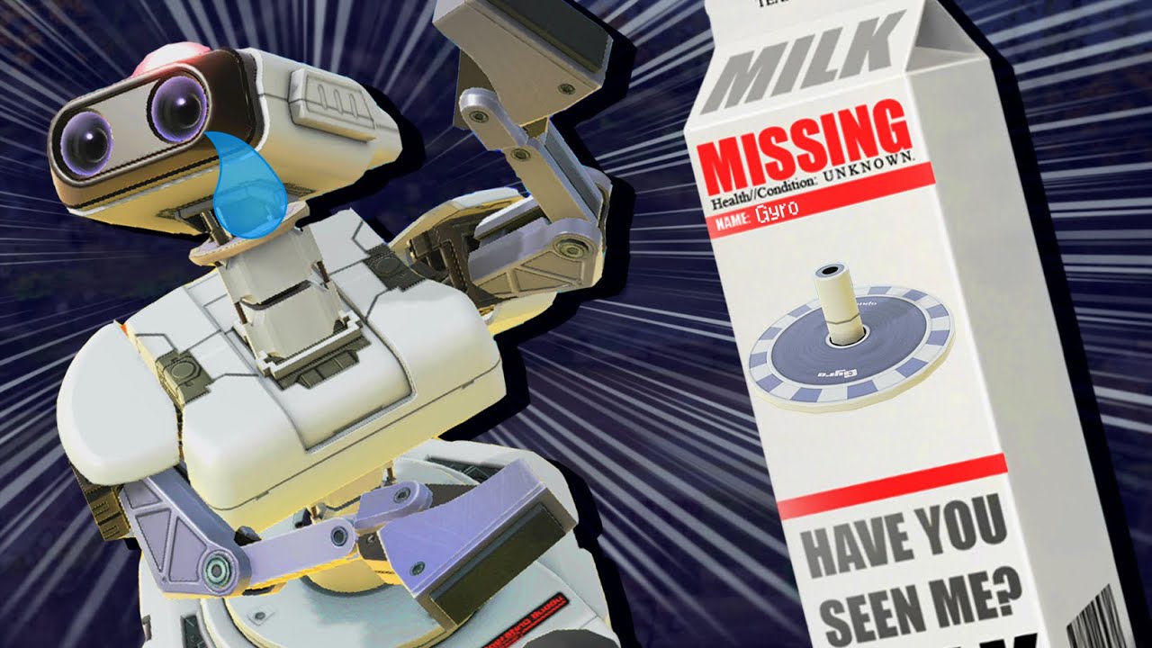 Can R.O.B. LOSE Gyro FOREVER? -- Pointless Smash Ultimate Facts - YouTube