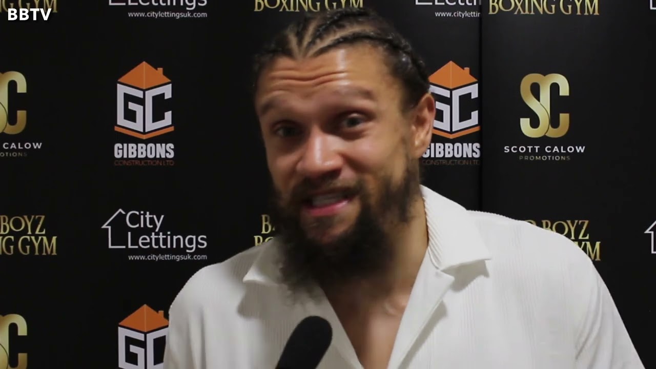 JOSH “THE DIAMOND” GOODING MOVES TO 6-0 BUT REVEALS "I SHOULD REALLY ...