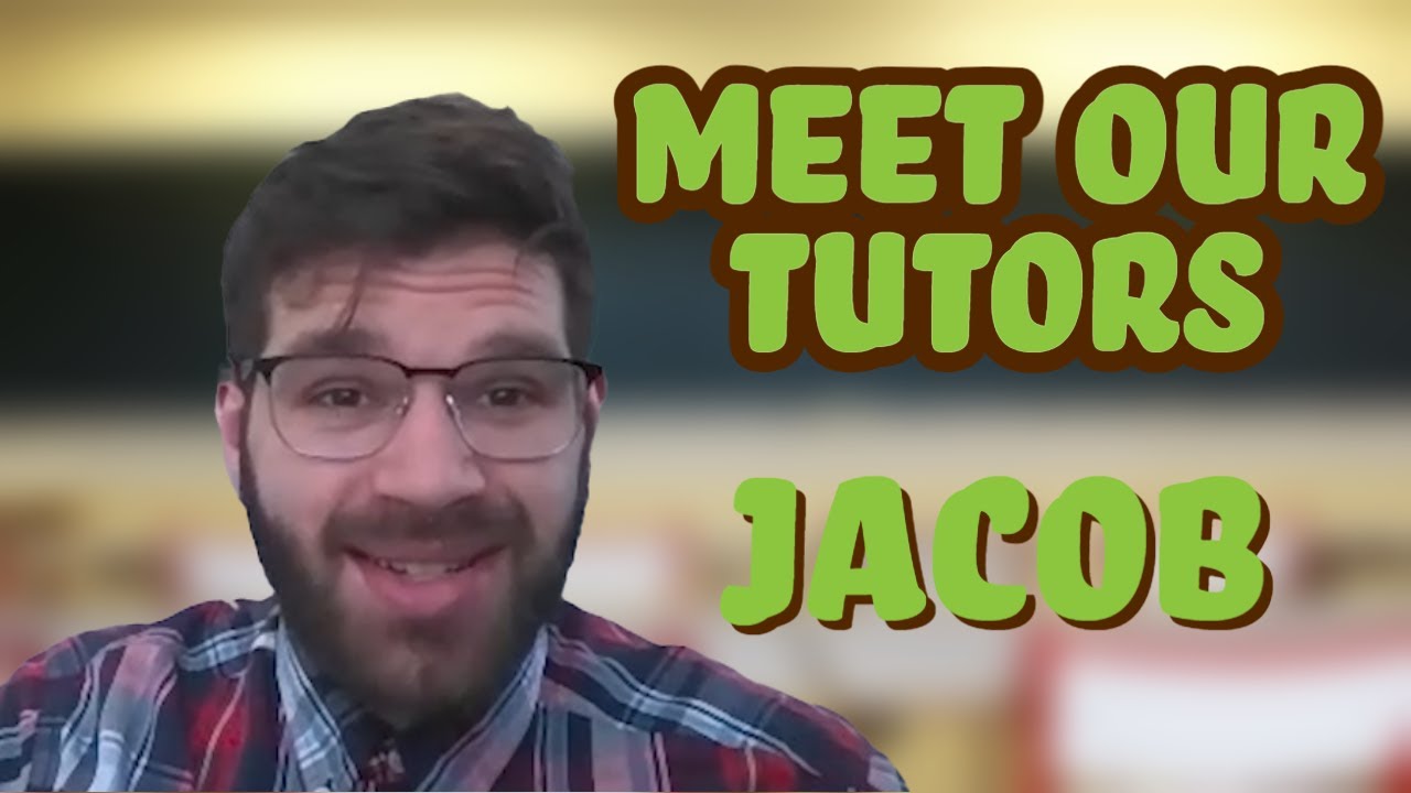 Meet Our Tutors - Jacob (ACT/SAT Prep) - YouTube