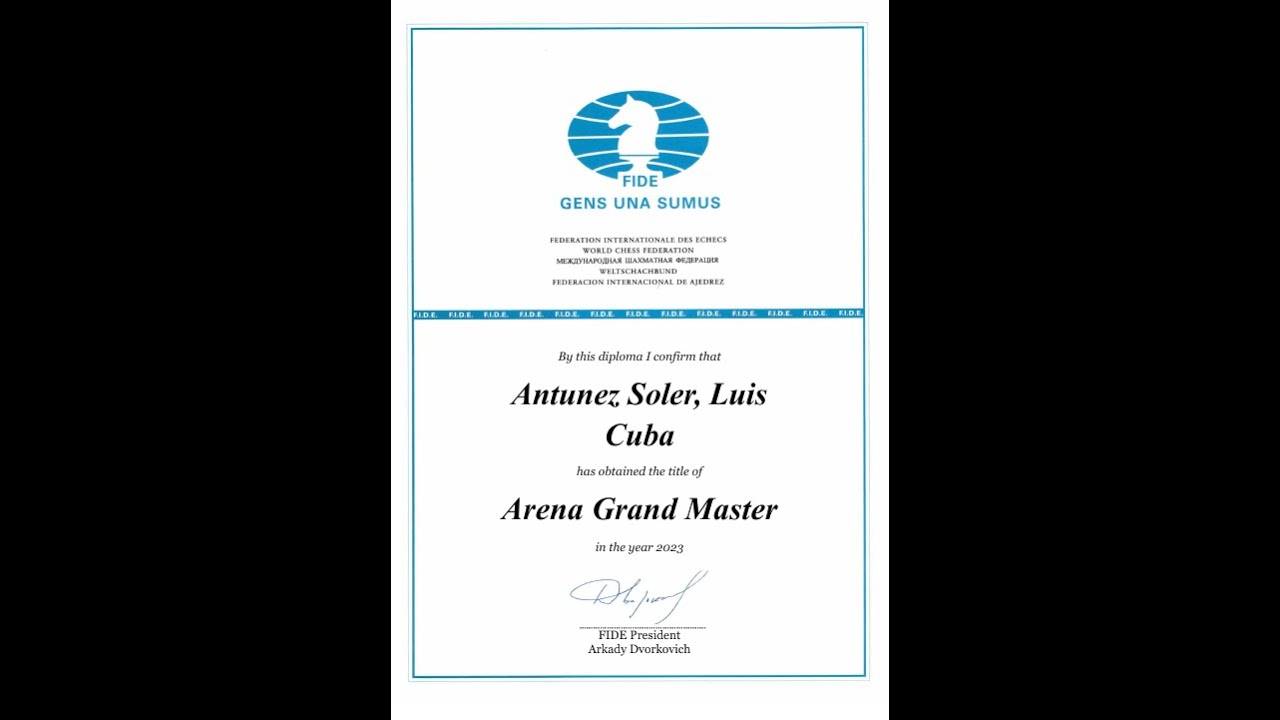 Oficialmente Arena Grand Master - YouTube