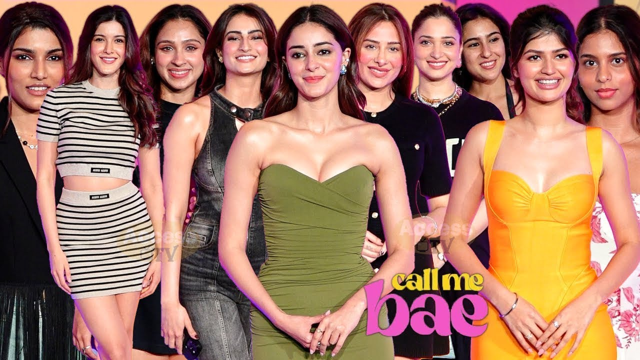 Ananya Panday, Khushi Kapoor, Sara Ali Khan, others spotted at Call Me ...