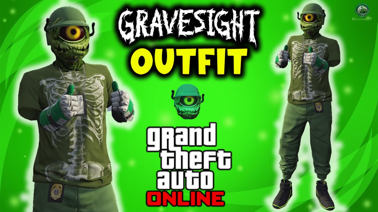 How to Make the 👽 GRAVESIGHT Green Alien Modded Outfit – GTA Online ...
