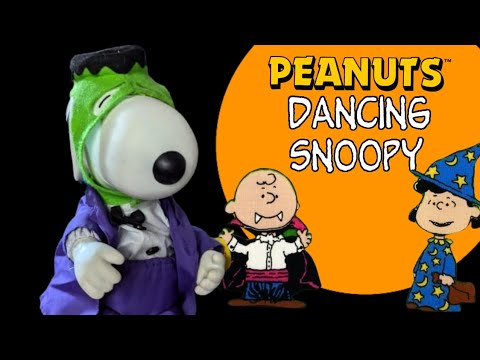 Gemmy Dancing Frankenstein Snoopy - YouTube
