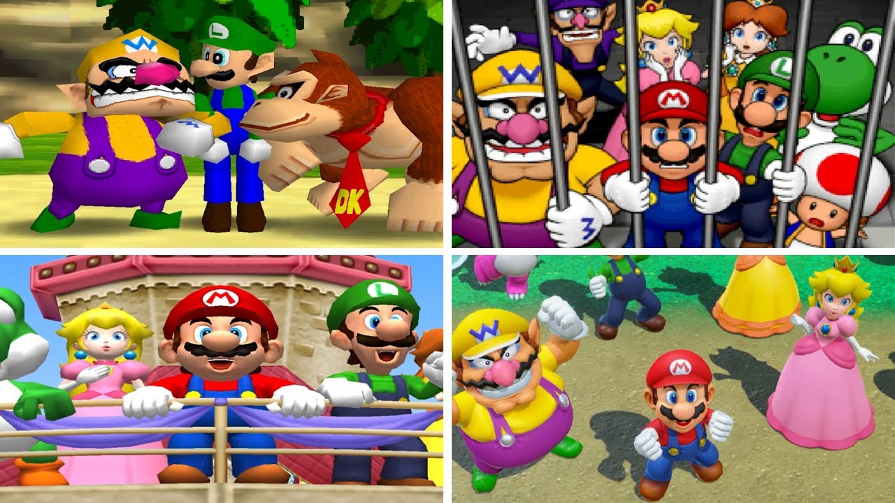 Evolution of - Mario Party Introductions - YouTube