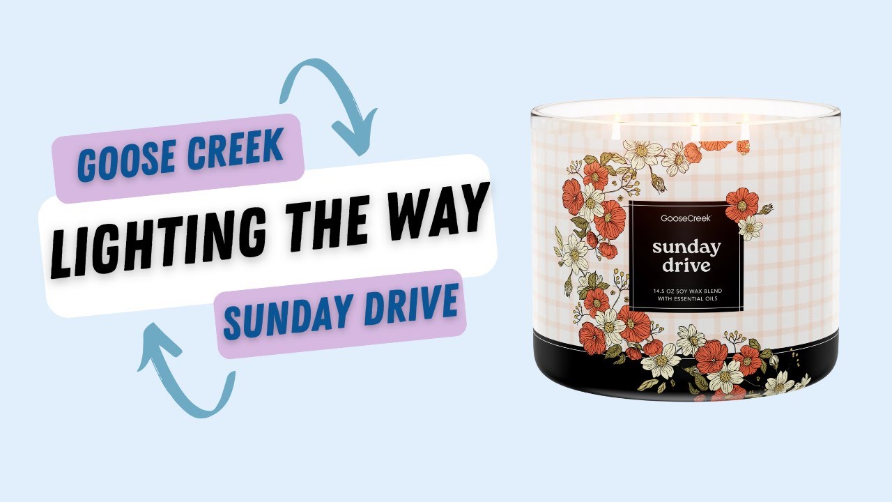 🚘 Lighting the Way: Goose Creek’s Sunday Drive Candle Review 🚘 - YouTube
