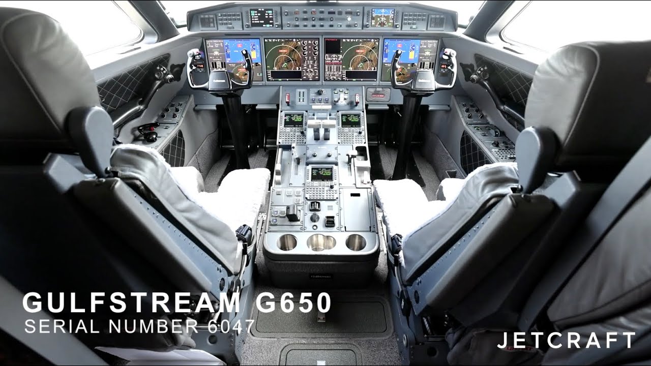 Gulfstream G650 S/N 6047 - YouTube