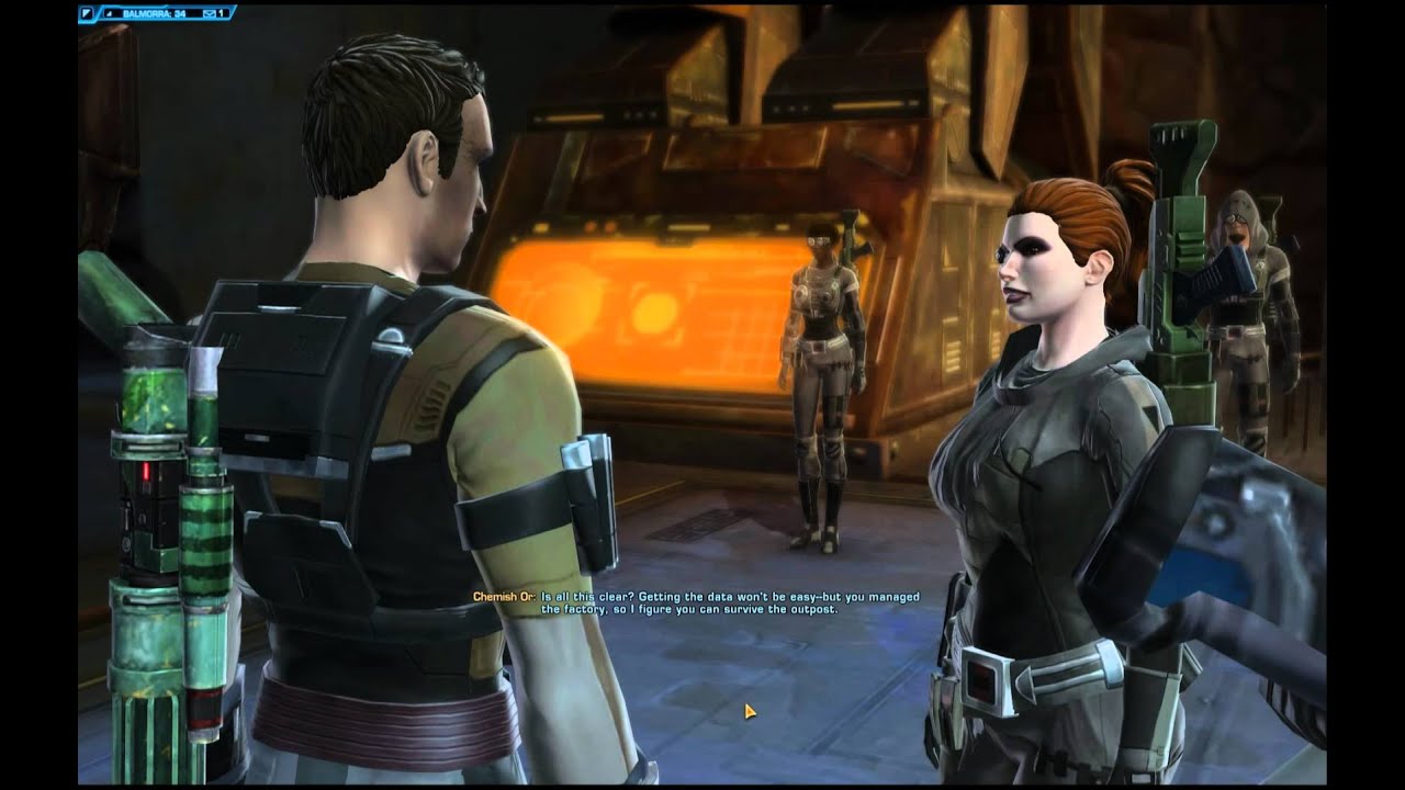 SWTOR: Imperial Agent, Sniper Walkthrough Part 43 - YouTube