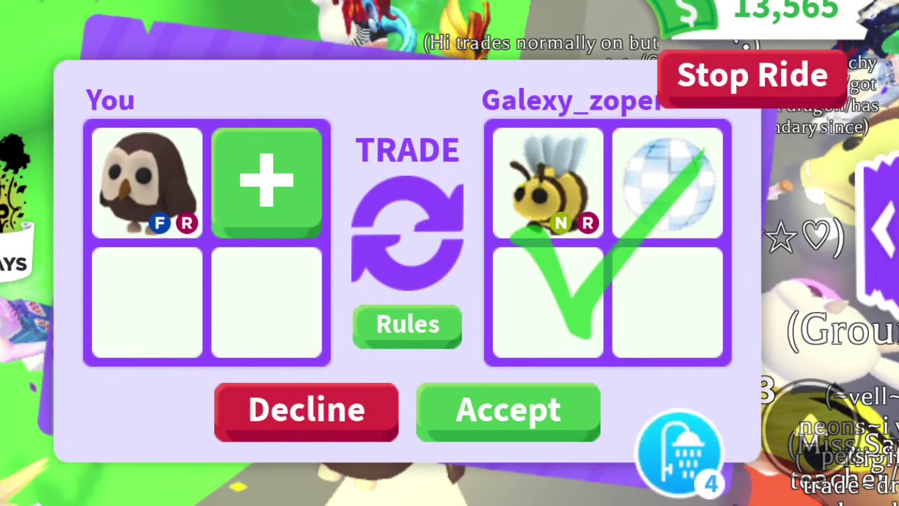 What people offer for fly ride owl(roblox adopt me) - YouTube