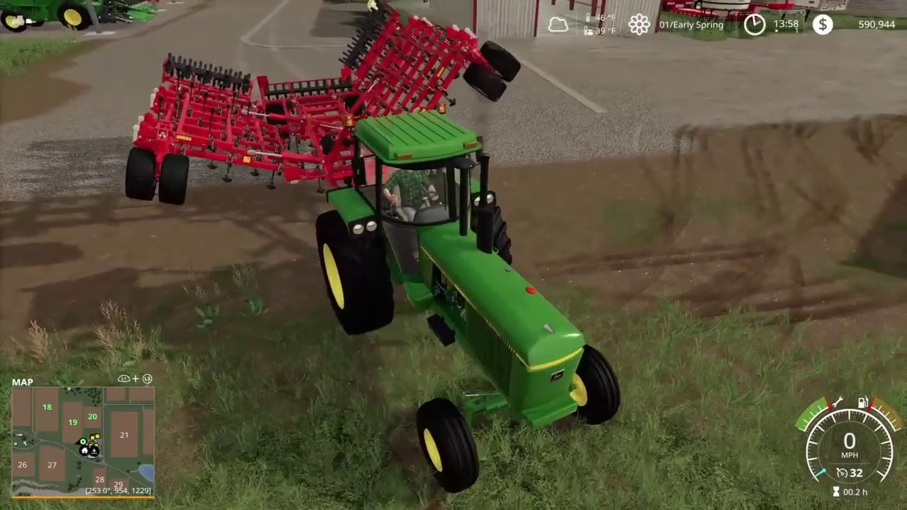 1980's RP (Farming Simulator 19) Cultivating and some problems with the ...