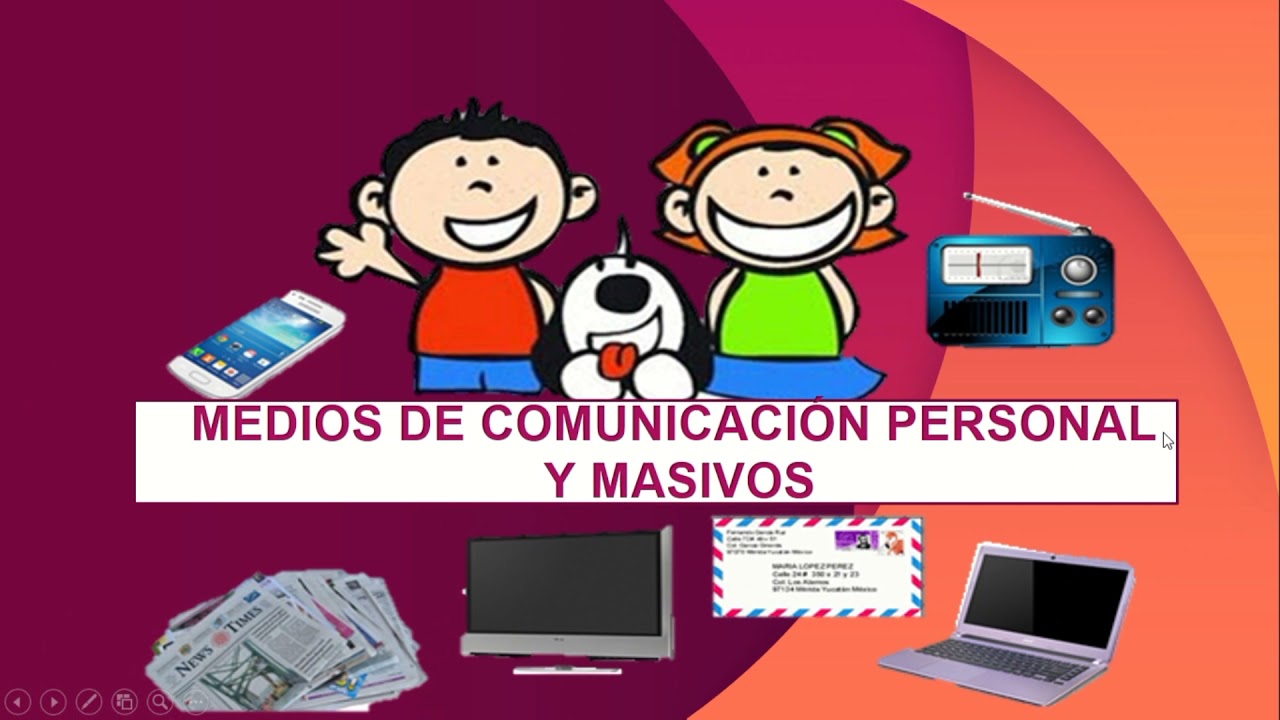 Medios de comunicación personal y masivos - YouTube