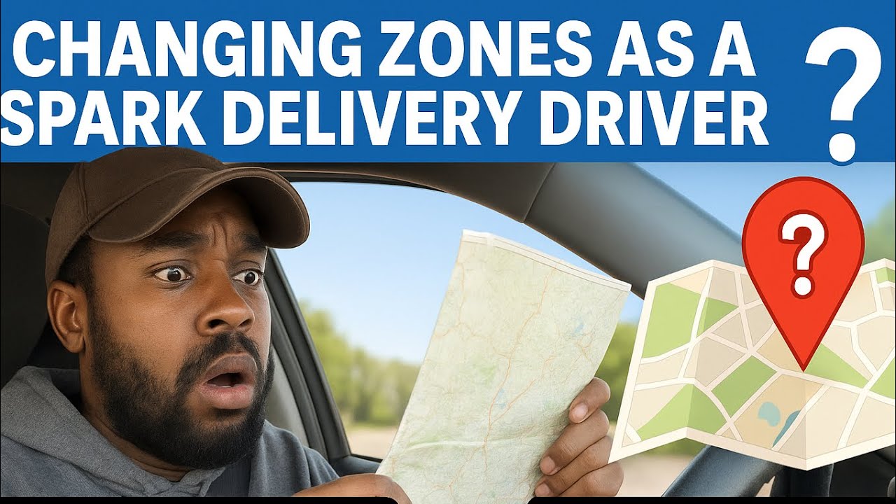 Changing Zones as a Spark Delivery Driver | My Experience - YouTube