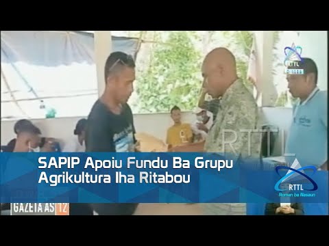 SAPIP Apoiu Fundu Ba Grupu Agrikultura Iha Ritabou - YouTube