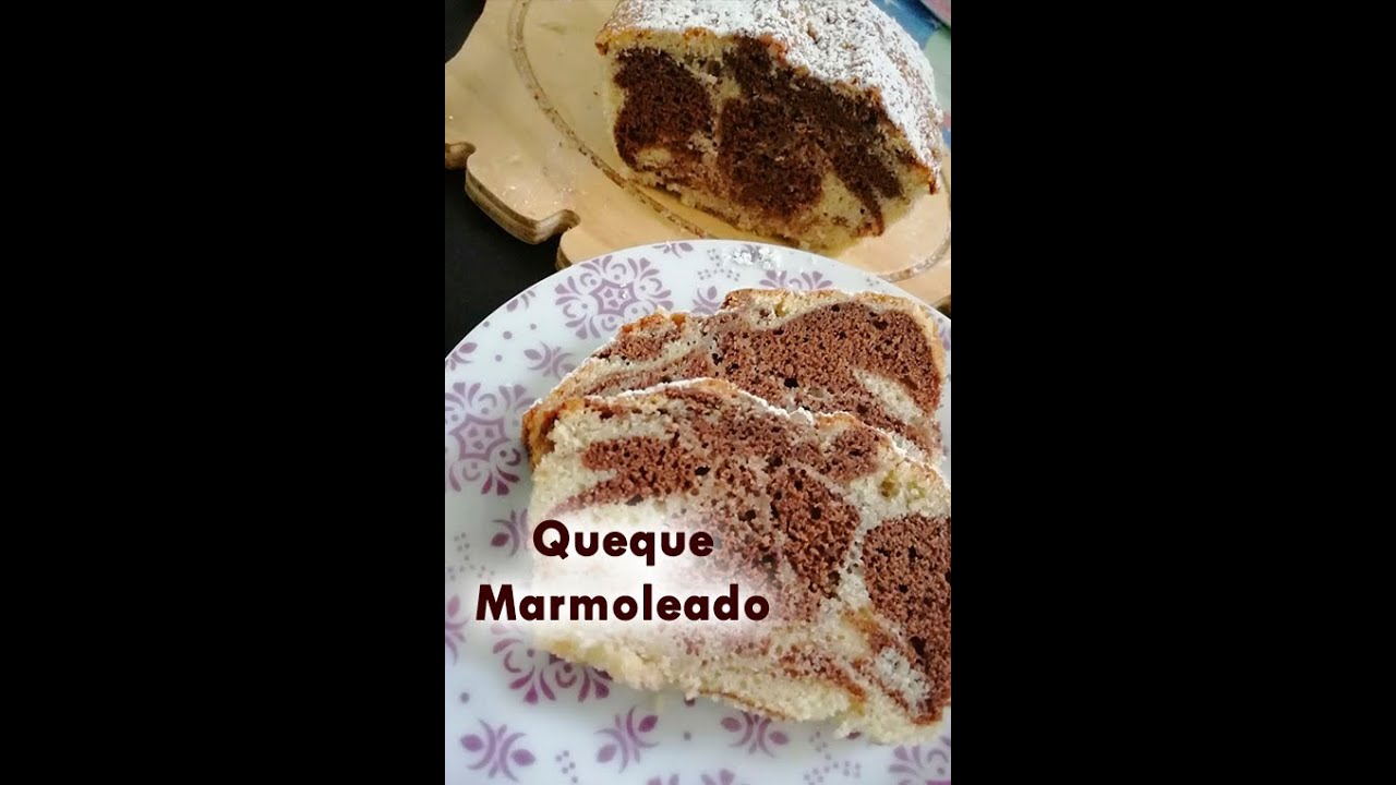 Queque marmoleado paso a paso - YouTube