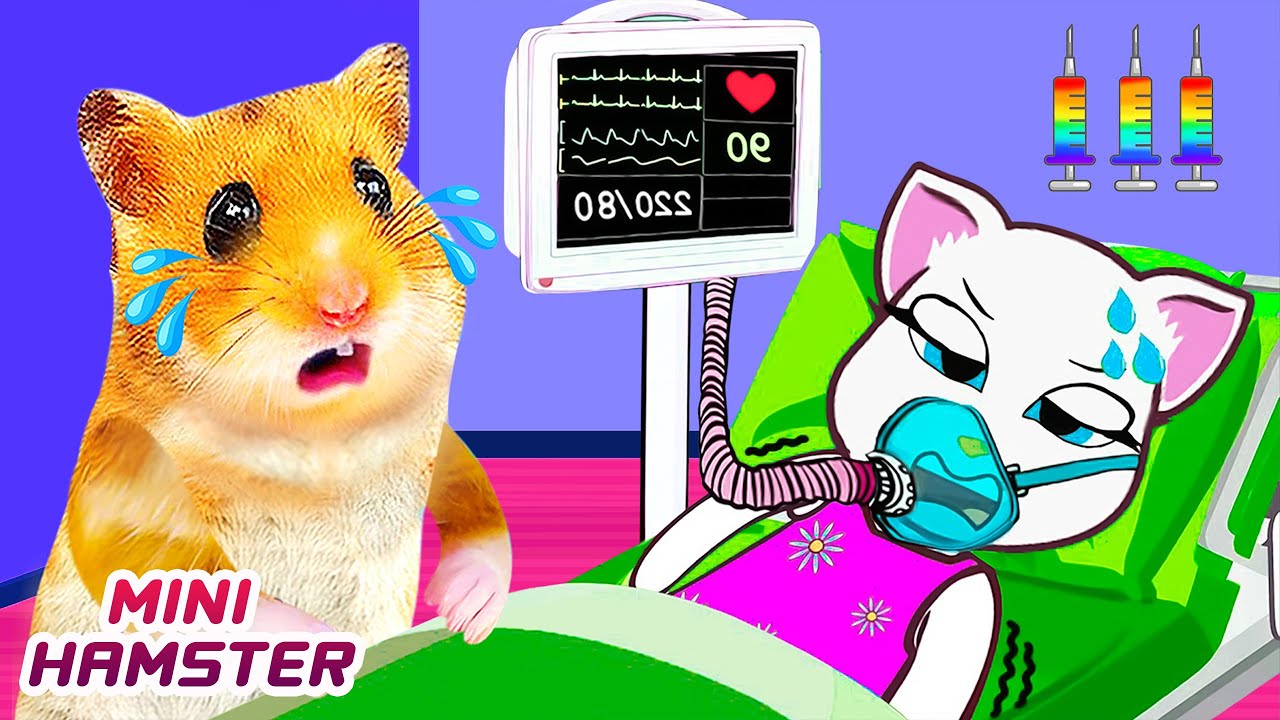 Oh No, Minnie Got Sick! Hamster MiMi and Doctor Take care Of Minnie | MINI HAMSTER - YouTube