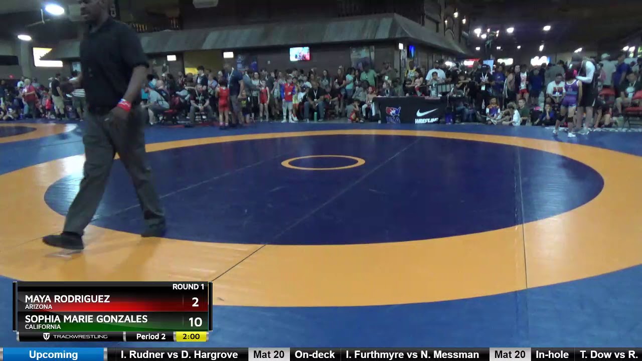 GIRLS 9U 60-65 Maya Rodriguez Arizona Vs Sophia Marie Gonzales ...