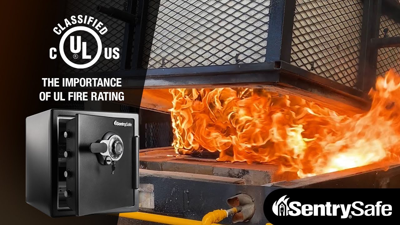 SentrySafe SF Series Fire Protection & Testing Standards - YouTube