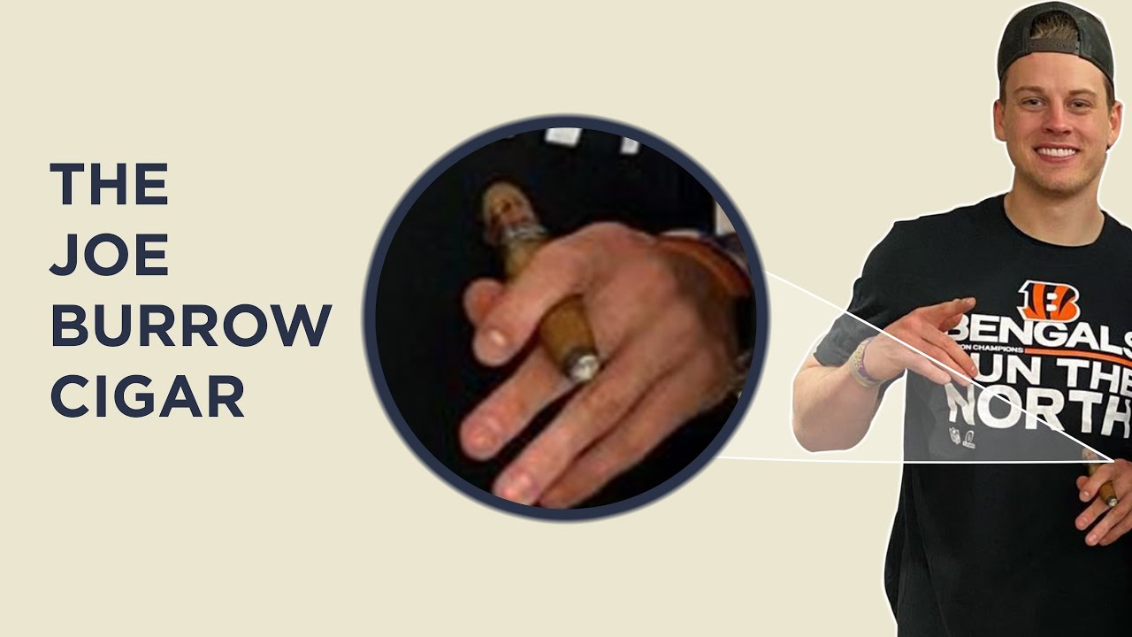 WE FOUND THE CIGAR JOE BURROW SMOKES! | The Backroom - YouTube