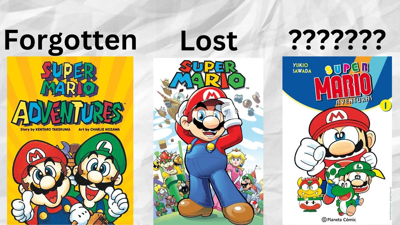 The wacky world of mario comics - YouTube