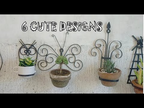 6 Cute Designs wall hanging pot - YouTube