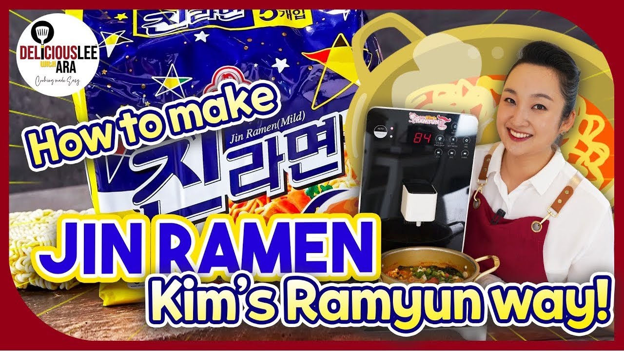 How to cook JIN RAMEN (진라면) Kim's Ramyun Way! (Suggested noodle ...