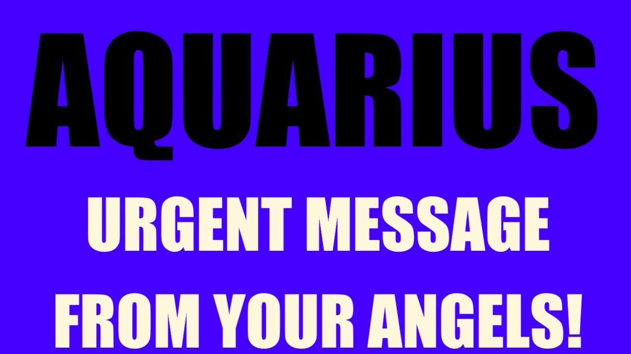 AQUARIUS ANGEL READING! AUGUST 2023 - YouTube