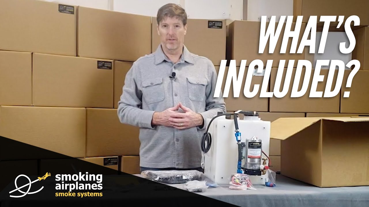 Unboxing the SA 201 Smoke System from Smoking Airplanes - YouTube