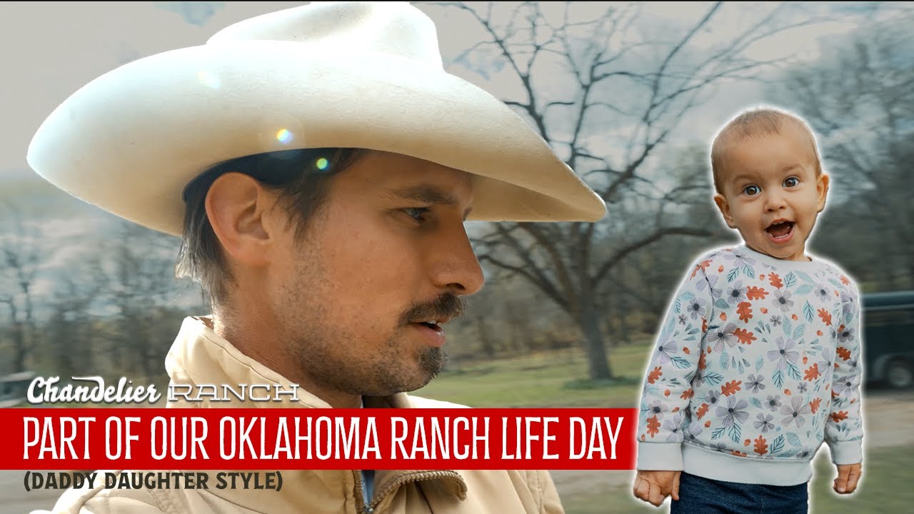 Life on a small Oklahoma Ranch: Daddy & Daughter Style - YouTube