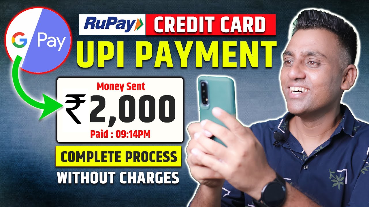 Link Rupay Credit Card On Gpay - With Credit Card UPI Payment Proof ...
