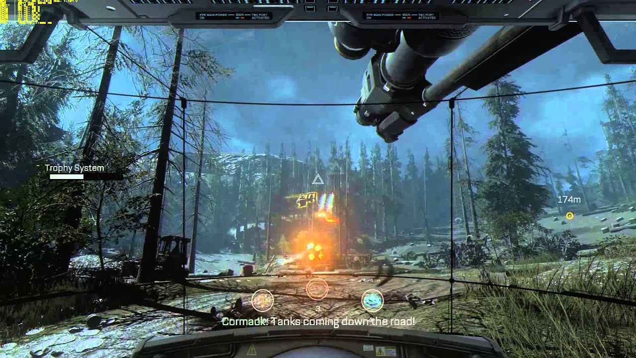 CoD - AW Tank mission - YouTube