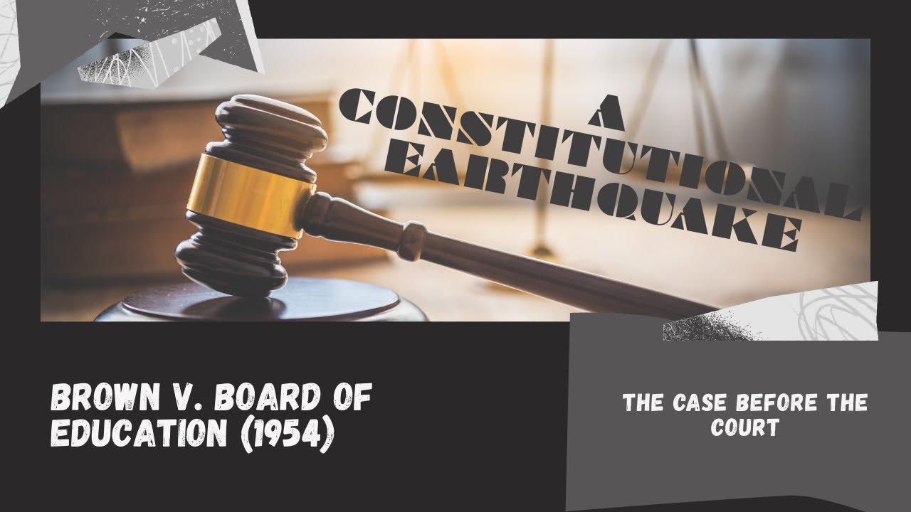Brown v Board of Education (1954) - YouTube
