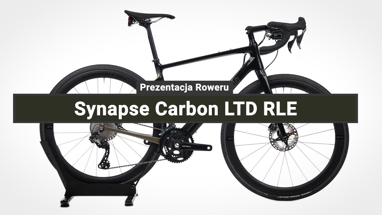 Rower Endurance Cannondale Synapse Carbon LTD RLE Smart Sense - Prezentacja roweru - YouTube