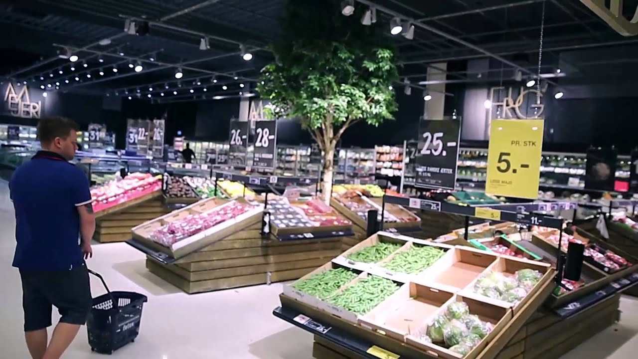 Føtex Kokkedal - Butiks indretning - YouTube