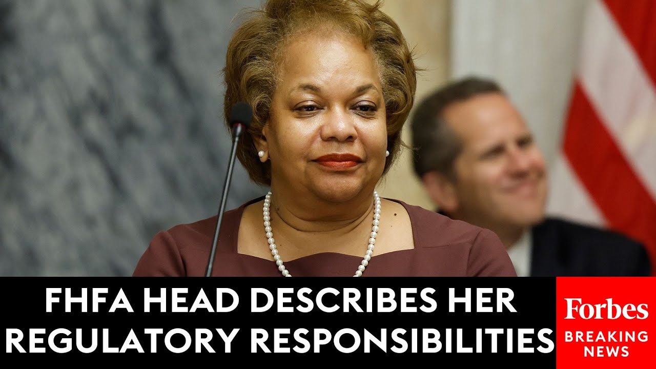 FHFA Head Describes The Regulatory Responsibilities Of Her Agency - YouTube