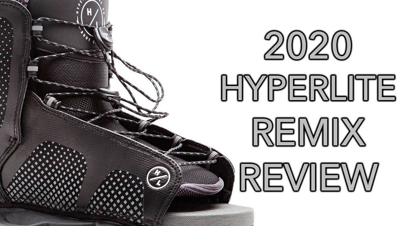 2020 Hyperlite Remix Wakeboard Binding Review - Wakeboard Boot - YouTube