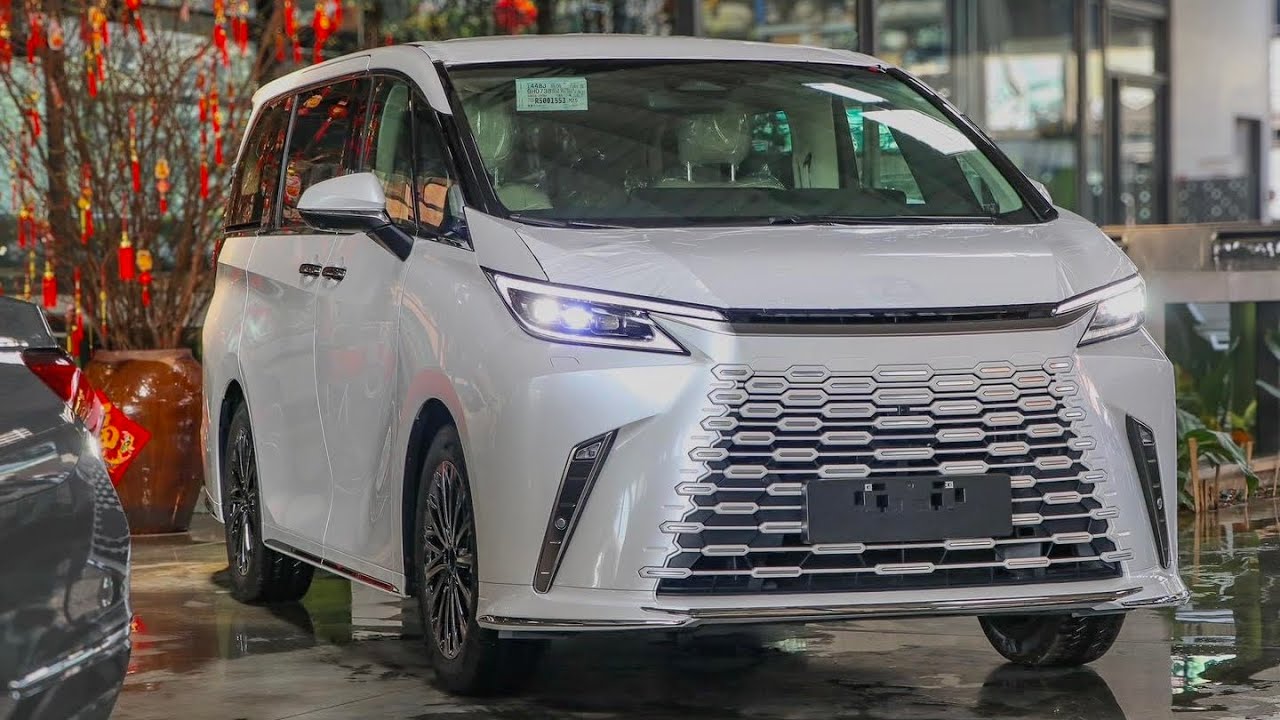 All New Lexus LM350h Hybrid 2024 - Luxury Minivan 7-Seater | White ...