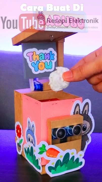 RBT STEM | Tong Sampah Automatik ARDUINO UNO labubu | Projek Sekolah ...