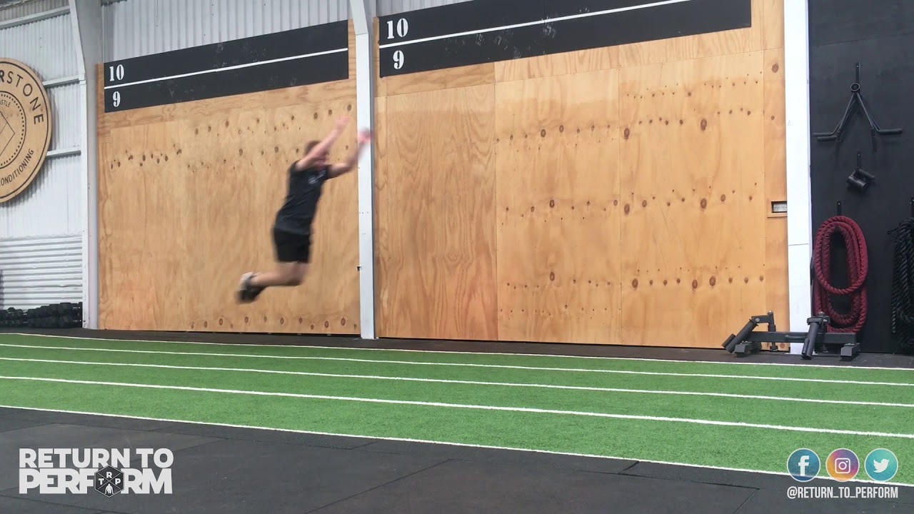 Continuous Broad Jump [Exercise Demonstration] - YouTube