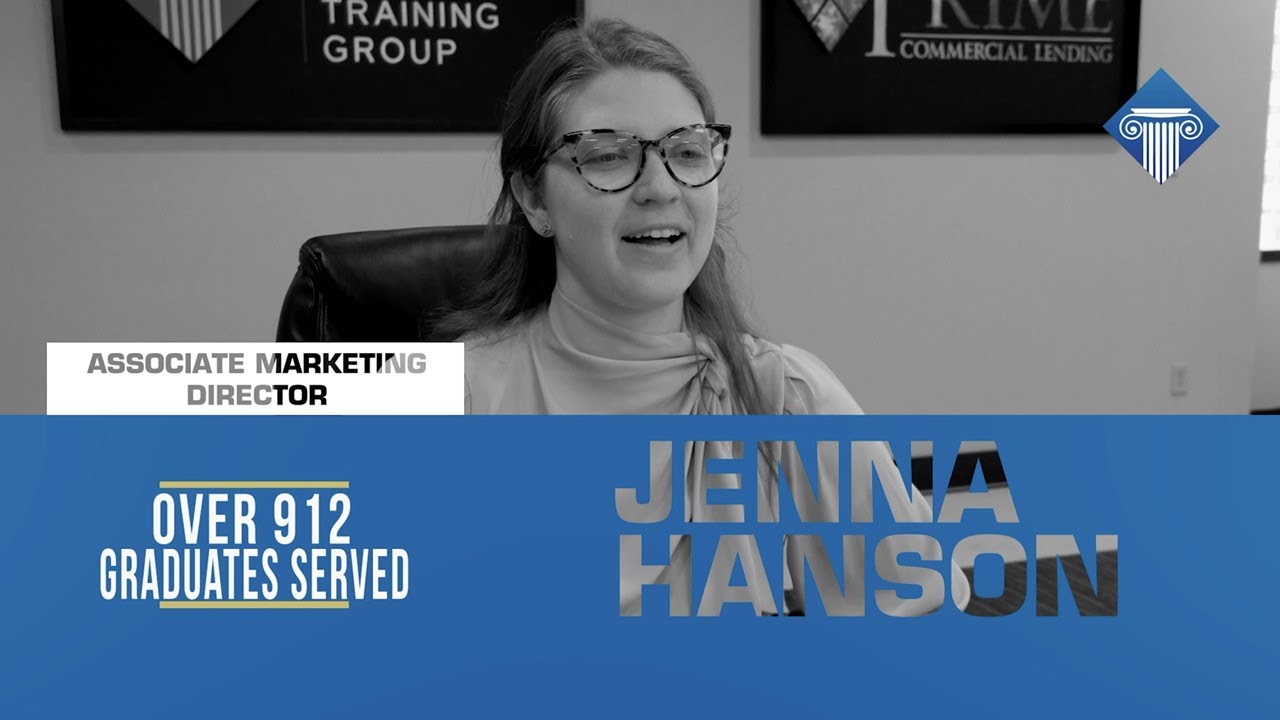 Meet Jenna Hanson | Your Team at Commercial Capital Training Group ...