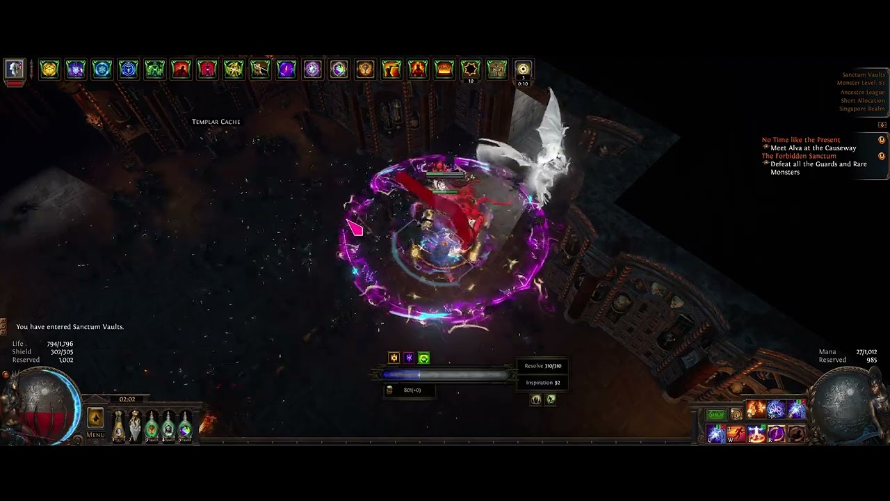 Spark sanctum 3.22 - YouTube