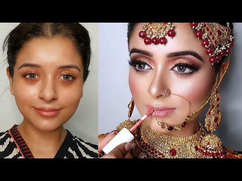 Latest Bridal Makeup Tutorial Video, Very Easy Tricks !!! - YouTube
