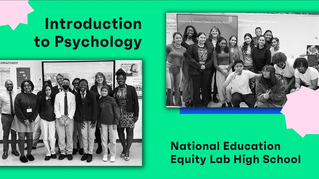 Pay It Forward: Students reflect on National Education Equity Lab - YouTube