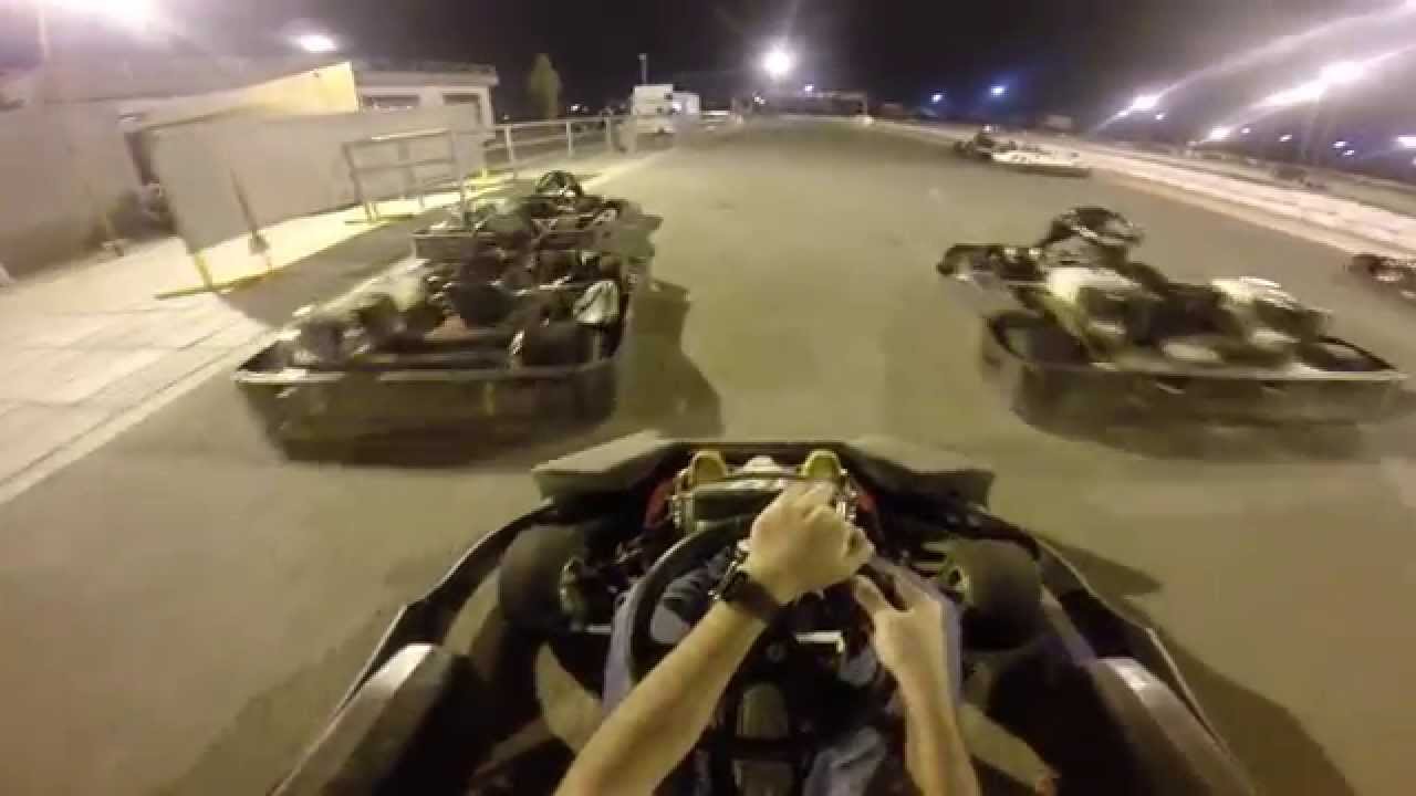 Pro Kart Track in Kuwait ( Test Track 1st time ) Without Karting Break ...