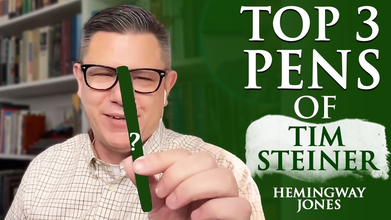 Top 3 Pens of Tim Steiner - Hemingway Jones | Appelboom Pennen - YouTube