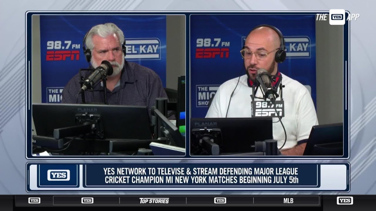 YES Network Major League Cricket Announcement - YouTube